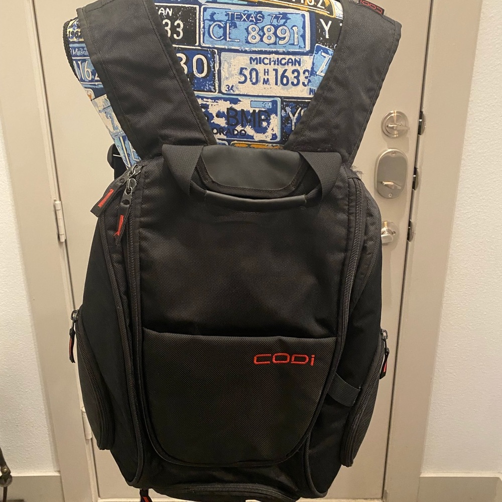 Codi Apex Backpack 17-Inch Ballistic Nylon Black - Gem